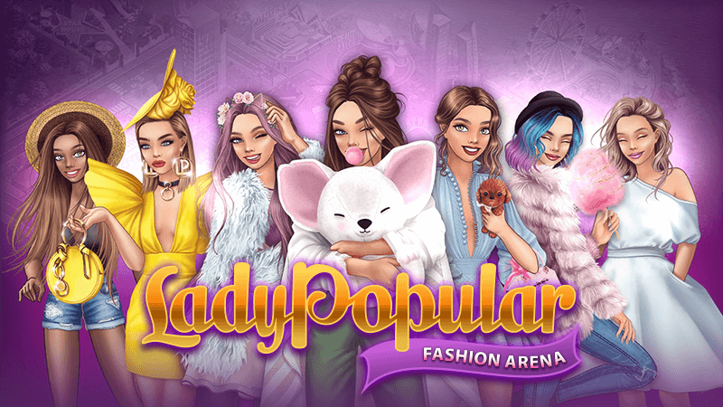 Lady Popular: Fashion Arena | ️ 81% | Oblékačka | Herni-Zona.cz